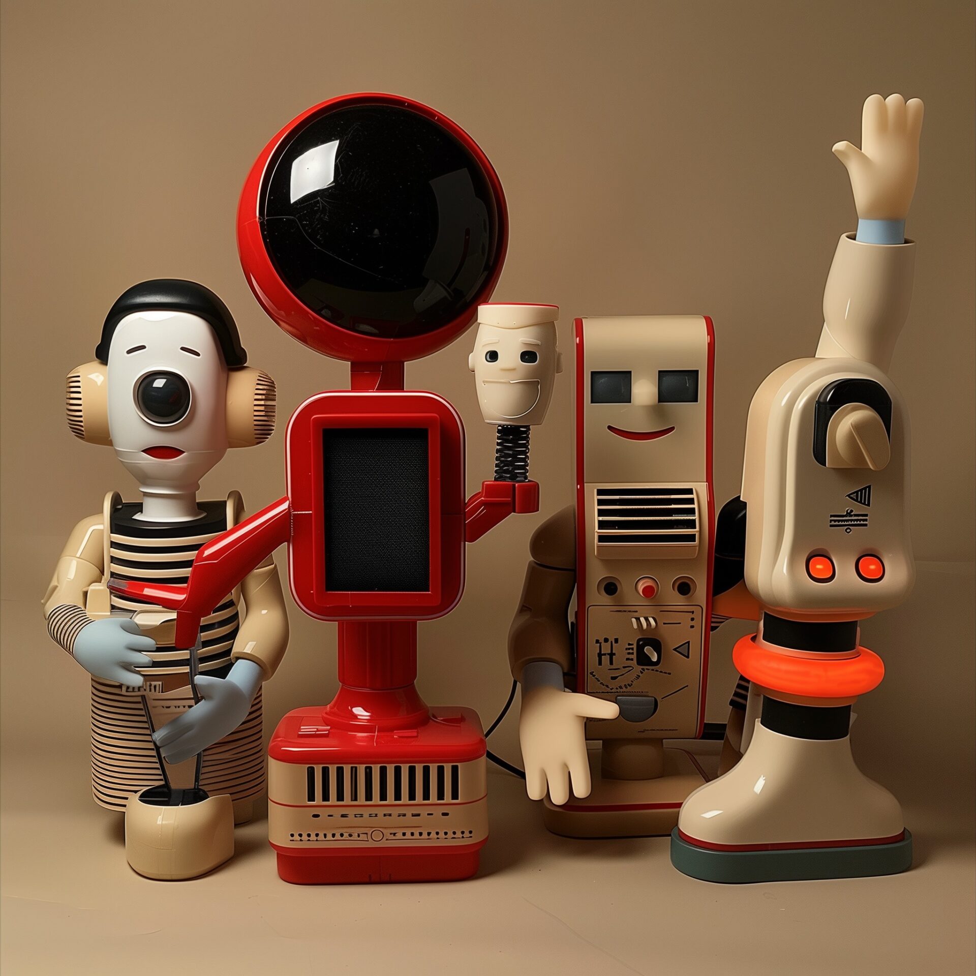 Szenario • The evolution of toy robots